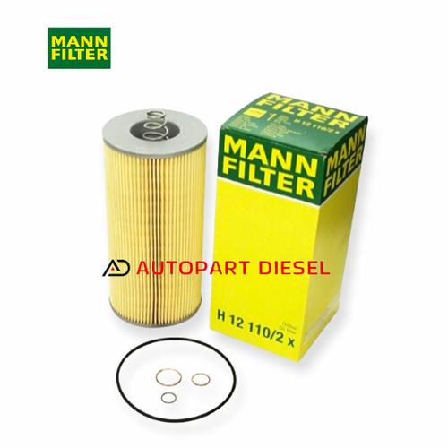 Jual H12110/2X Mann Oil Filter P294 LF3327 SFO3327 J8610102 JOE-88001 ...