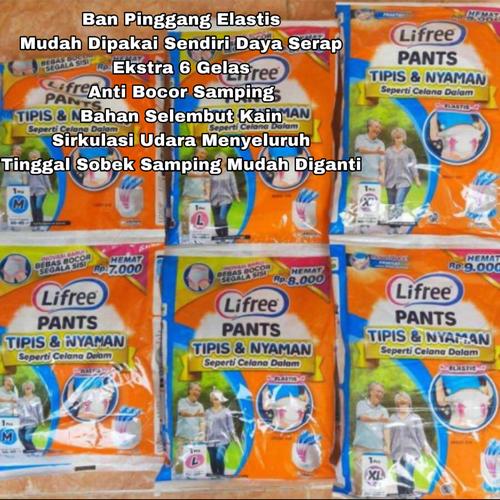 Jual pampers lifefree untuk Baby atau Dewasa - Xl isi 24Pcs - Kota ...