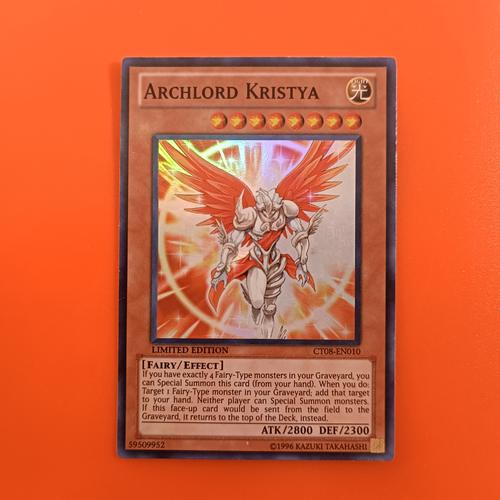 Jual Archlord Kristya limited edition super rare Kartu Yugioh original ...