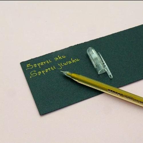 Jual PULPEN TINTA EMAS TINTA PUTIH GELLPEN KEREN PULPEN TINTA HITAM ...
