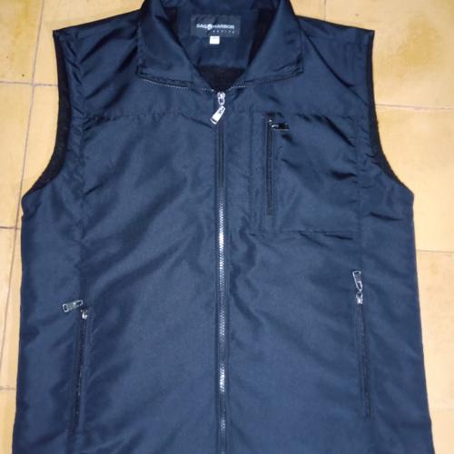 Jual jaket rompi parasut pria vest rompi motor cowo - biru navy, M ...