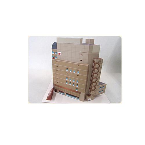 Jual Ready Diy Papercraft Diorama Bangunan Hotel Honten 1 Bc Paper ...