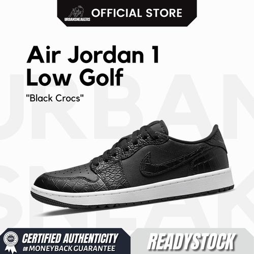 Jual Nike Air Jordan 1 Low Golf Black Crocs | DD9315 003 - Size Lain ...