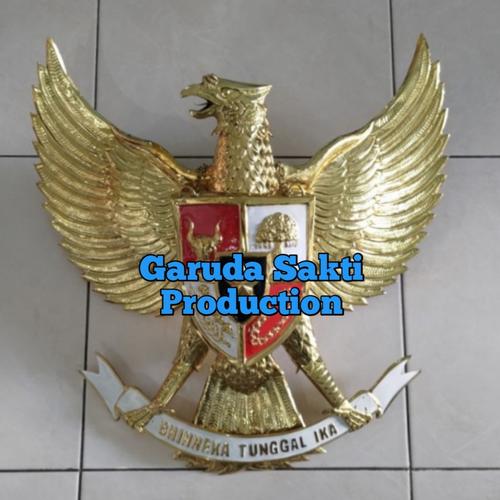 Jual Lambang garuda pancasila logam kuningan 35 cm - Jakarta Timur ...