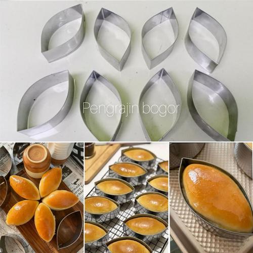 Jual Cetakan ring roti oval runcing ring roti mata air isi perlusin ...