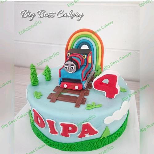 Jual CUSTOM BIRTHDAY CAKE KUE ULANG TAHUN KARAKTER THOMAS TRAIN KERETA ...