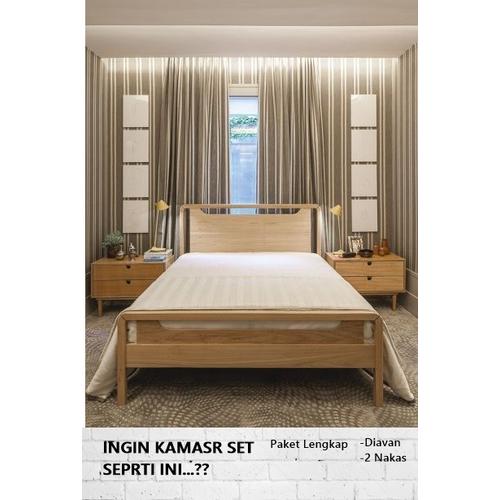 Jual Set Tempat Tidur Model Minimalis Terbaru Tempat Tidur Kayu Jati ...