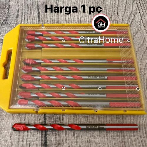 Jual Mata Bor 6mm Multifungsi (beton, besi, kayu,keramik,granit dll ...