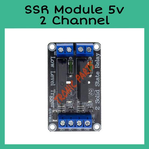 Jual 2 Channel SSR Low Level Solid State Relay Module 5V DC G3MB 202P ...