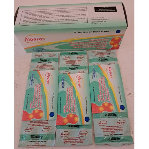 Jual ALPARA TABLET , Obat Batuk dan Pereda Flu Exp Date Agustus 2025 ...