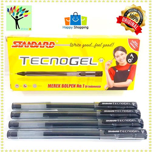 Jual bolpen / pulpen standard tecnogel pen 0.7 - technogel - Jakarta Barat - ATK Grosir | Tokopedia