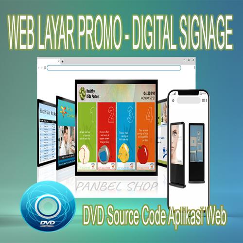 Promo Source Code Siap Pakai Aplikasi Web Layar Promosi / Digital ...