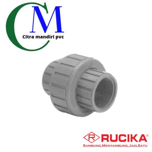 Jual Fitting PVC Rucika Water Mur Drat 1 1/4 - Union Thread - Jakarta ...