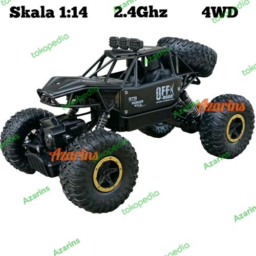 Jual MOBIL REMOTE ROCK CRAWLER RAPTOR BODY METAL - Hitam - Kab. Bekasi ...