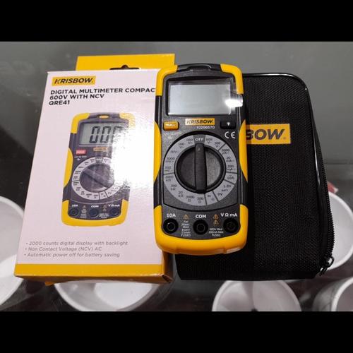Jual KRISBOW DIGITAL MULTIMETER COMPACT 600V W/ NCV 10206570 Original ...
