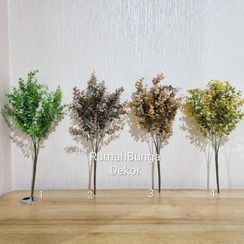 Jual Daun Eucalyptus Cinerea Silver Dollar Artificial - Hijau - Jakarta ...