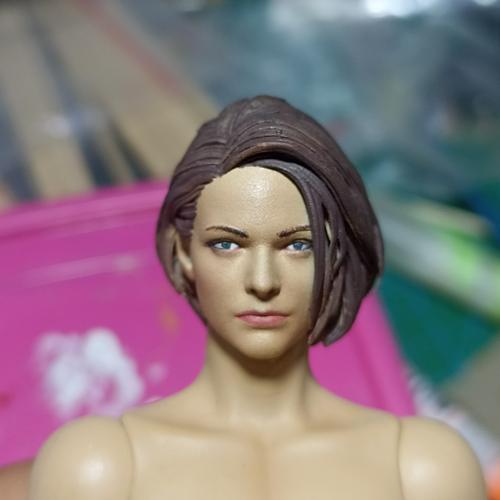 Jual Custom Headsculpt Jill Valentine Resident Evil 3 Remake - Painted ...