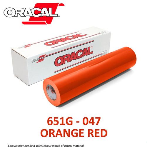 Jual Sticker Oracal 651-047 orange red oren tua doft - GLOSSY - GLOSSY ...