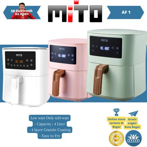 Jual Air Fryer Mito AF1 Deep Fryer Digital 4 Liter Low Watt DigiFry AF ...