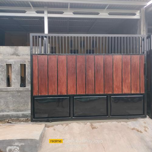 Jual pintu pagar dorong murah garasi minimalis - Kota Bekasi - Rhiry ...