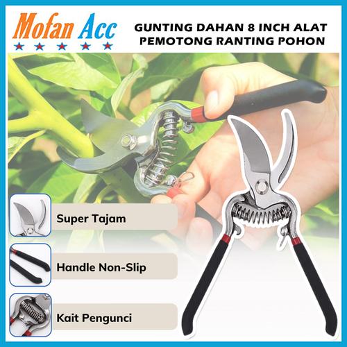 Promo Gunting Dahan 8 Inch Alat Pemotong Ranting Pohon Tanaman Super ...