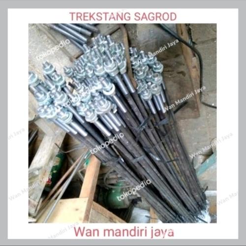 Jual trekstang sagrod m12x1200mmx100mm+2mur+2ring ( besi beton hitam ...