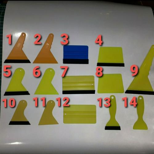Jual Rakel beludru alat perlengkapan sticker - segitiga polos - Kab ...