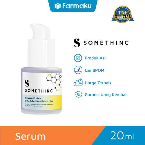 Promo Somethinc Serum Revive Potion 3% Arbutin + Bakuchiol Botol 20 ml ...