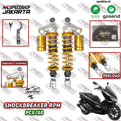 Jual Shock RPM Rear Suspension HONDA PCX 150 Made In Taiwan - Jakarta ...
