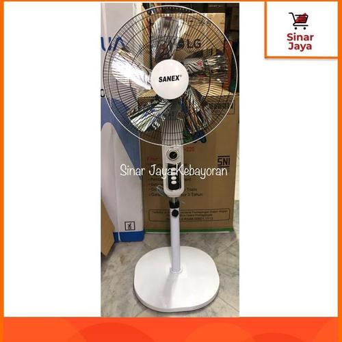 Jual SANEX Stand Fan 18 Inch Besi (Kipas Angin Berdiri Baling Besi 18 ...