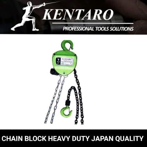 Jual chain block / katrol 1 TON - 5 TON heavy duty kentaro Japan ...