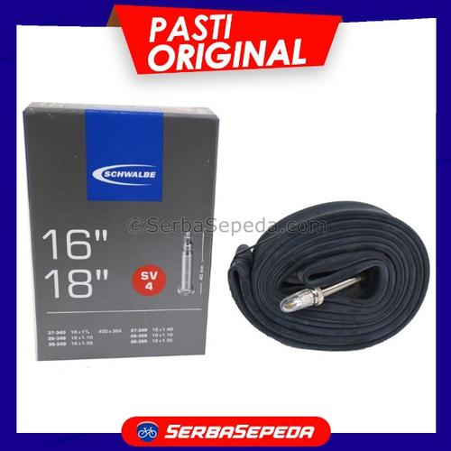 Jual Ban Dalam Sepeda Schwalbe 16-18 349 - Kota Bekasi - SerbaSepeda | Tokopedia
