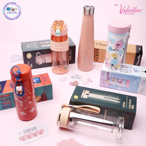 Promo Hadiah Hampers Valentine Tumbler Botol Minum Premium Paket 3 - E ...