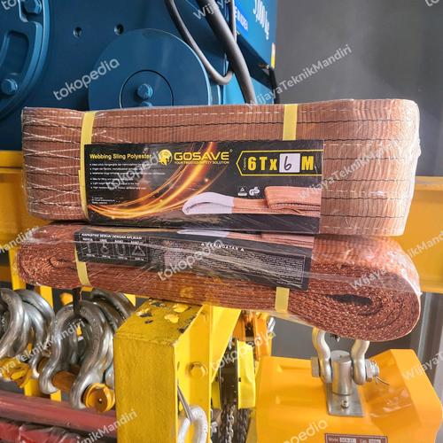 Jual GOSAVE Webbing Sling caps 6 Ton x 6 meter - Kota Tangerang ...