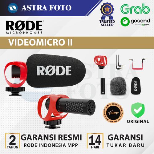 Promo MIC RODE VIDEOMICRO II HELIX / RODE VIDEO MICRO MICROPHONE Cicil ...