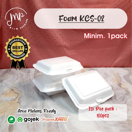 Jual STYROFOAM KCS 2 / TEMPAT NASI AYAM / TEMPAT MIE / TEMPAT BUBUR ...