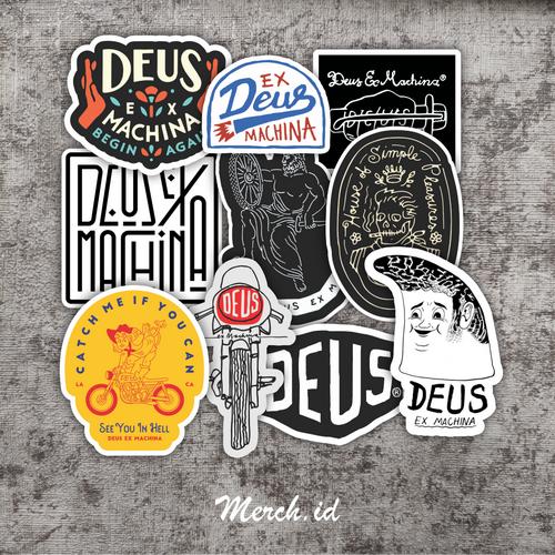Jual Stiker Brand Distro DEUS Versi 3 / Sticker Pack - Kota Makassar ...