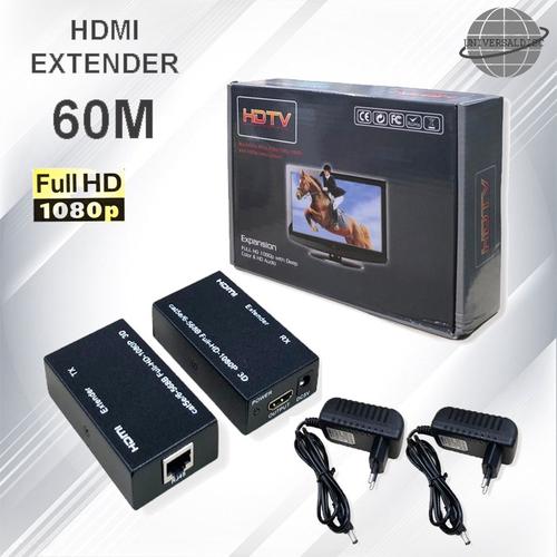 Jual HDMI EXTENDER 60 Meter Hdmi Extension 60M Full HD Perpanjangan ...