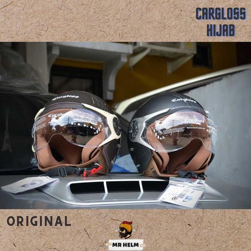 Jual HELM CARGLOSS HIJAB ORIGINAL / HELM WANITA ( MR HELM ) - ANCHORE ...