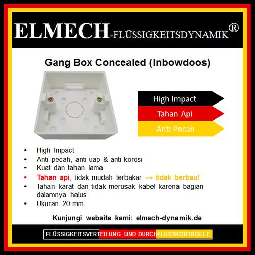 Jual ELMECH Conduit Gang Box Inbow Doos MK Boks (setara Clipsal Boss ...