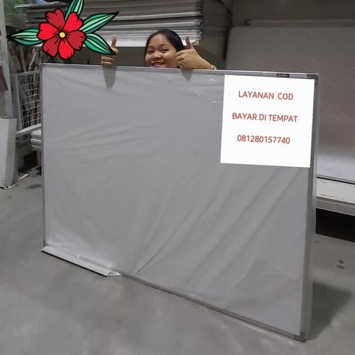 Jual whiteboard hpl nonmagnet-tidak berbekas 90 x 120cm - Jakarta Timur ...