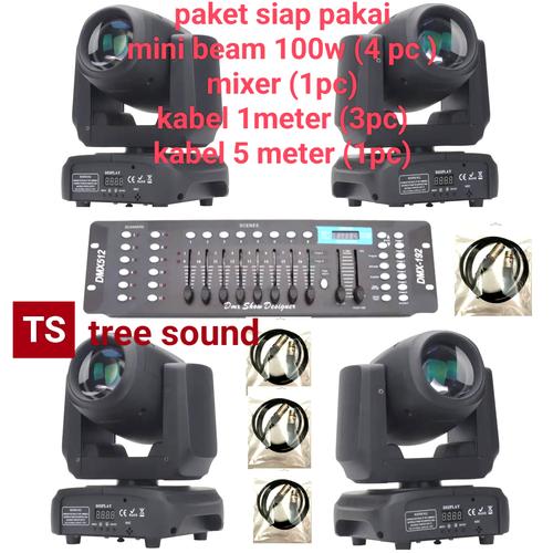 Jual paket siap pakai mini beam 100w pecah prisma - Jakarta Barat ...