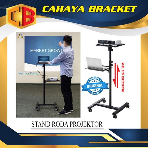 Jual Stand Roda Meja proyektor Dan Meja Leptop-projektor presentasi ...