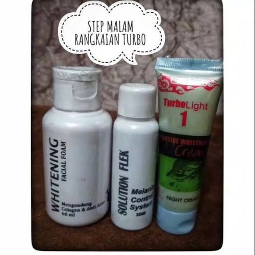 Jual CREAM TURBO NO 1 KULIT NORMAL FLEK RANGKAIAN STEP MALAM - Kota ...