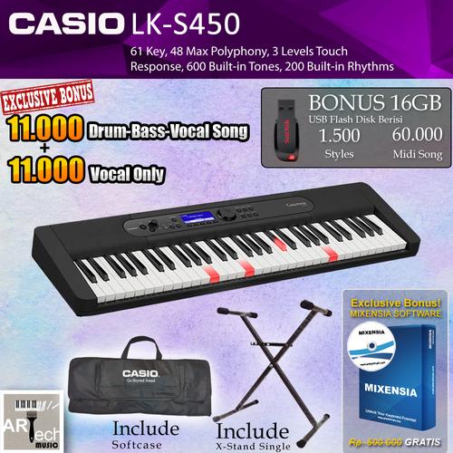 Jual Keyboard Casio LKS450 / LK S450 / LKS 450 Garansi Resmi - Kota ...