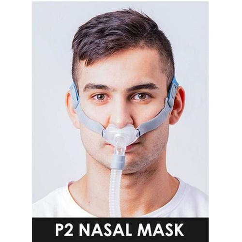 Jual CPAP Nasal Pillows Mask P2 With 3 Sizes Cushions Respirator Tube ...