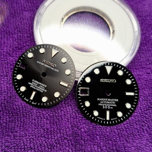 Jual Dial 28.5mm SEIKO MOD NH35 Black LEFTY Date - Model 1 - Kota ...