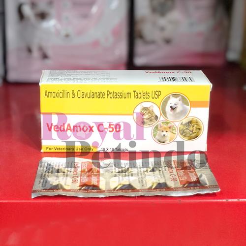 Jual Vedamox C - 50 Antibiotik Kucing Anjing PER TABLET - Kota ...