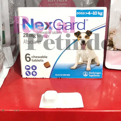 Jual Nexgard Medium 4 - 10 Kg Obat Kutu dan Demodex Anjing PER TABLET ...
