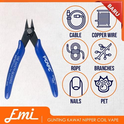 Jual Gunting Pemotong Kawat Nipper Coil Vape Cutter Scissor - Kota ...